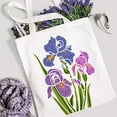3 pcs Layered Iris Stencil 8.3x11.7inch Reusable Iris Flower Painting ...