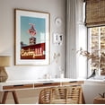 Affixzi Vintage Cowboy Bar Artwork: Western Decor for Jackson Hole ...