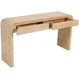 Meridian Furniture Cresthill White Oak Console Table - Walmart.com