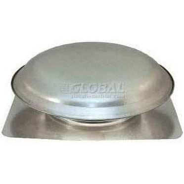 Ventamatic 1080 CFM Galvanized Steel Power Roof Mount Attic Vent Brown ...