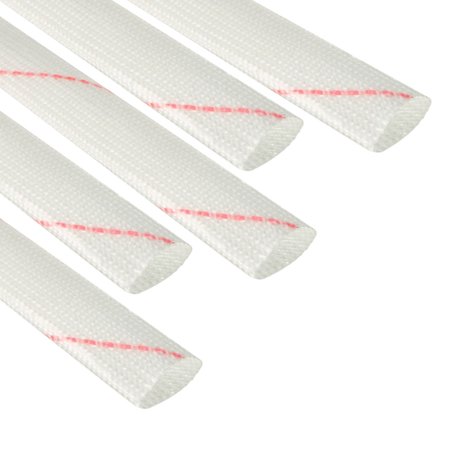 Fiberglass Sleeve 12mm I.D. PVC Insulation Tubing 1500V Tube Adjustable ...