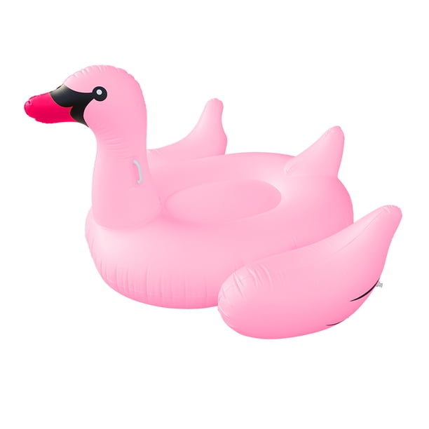 Inflatable Swan Pool Float for Outdoor Swimming Pool Part Raft for Kids ...