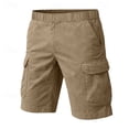 Eryao Mens Breathable Multi Pocket Shorts Loose Casual Summer Workout ...