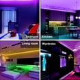 DAYI Led Strip Lights 40ft, RGB Color Changing Led Strips with 44 Keys ...