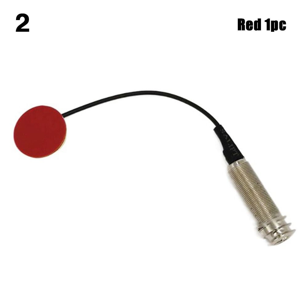 Metal 3 Transducer Pickups End Pin Jack Piezo Contact Microphone Ethnic ...