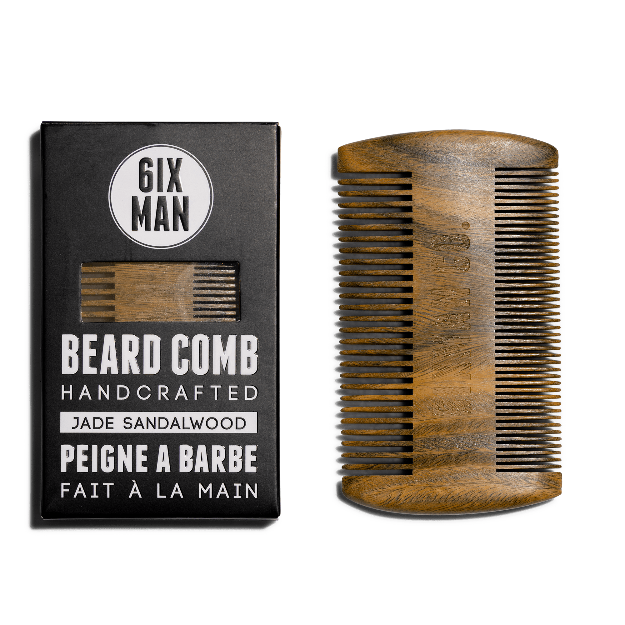 Click here for 6ixman - Sandalwood Comb - Beard  Hair & Moustache... prices