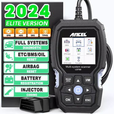 Hyper Tough HT100 Code Reader, 1996 & Newer OBD2 Vehicles, Free Fix ...