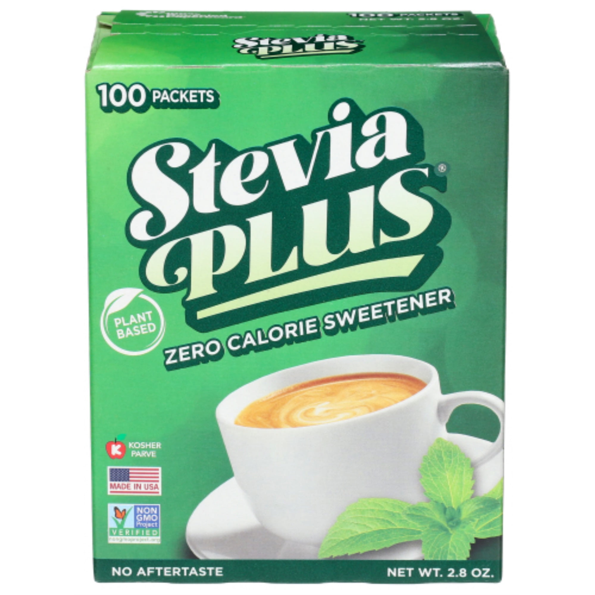 SweetLeaf Stevia Plus 100 Count Natural Packets - Walmart.com