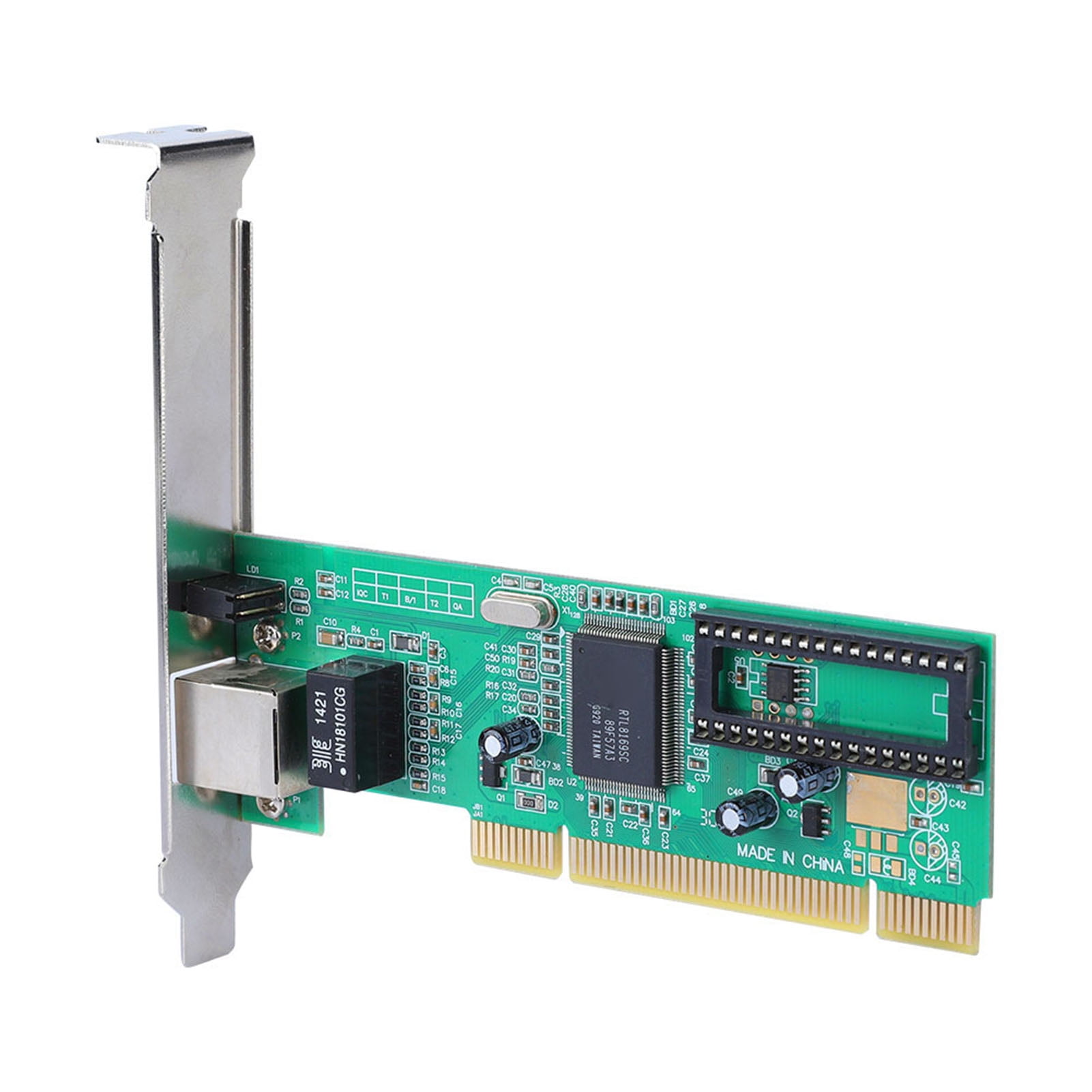 Tarjeta de red PCI Realtek 8169 de un puerto PCI Gigabit Ethernet de 10 ...