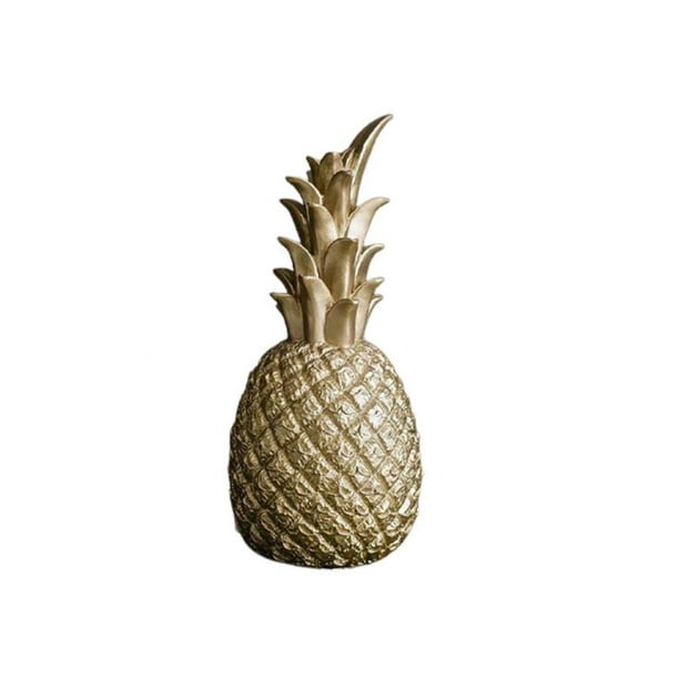 relayinert Resin Pineapple Piggy Bank Cute Fruit Shape Ornaments Money ...