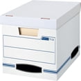30-Pack Basic Duty File Storage Boxes with Lids, Letter/Legal, Stor ...