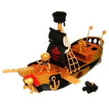 Treasure X Sunken Gold Treasure Ship Playset - Walmart.com