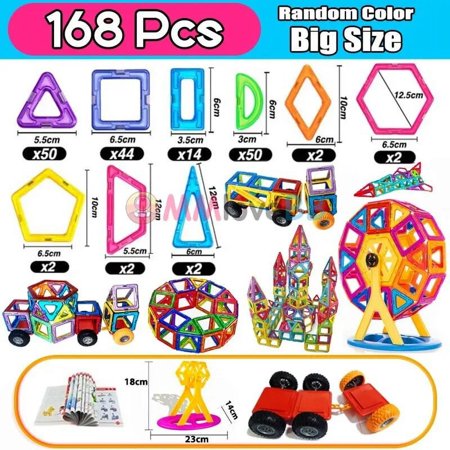 Magnets Toys for Kids Big Size Plus Magnetic Blocks for Children ...