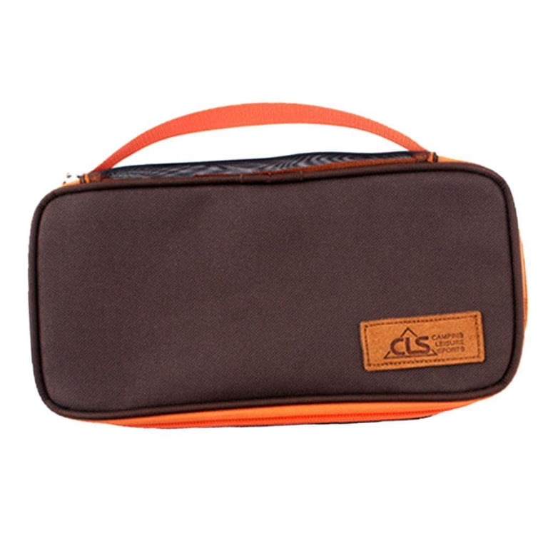 Utensil Roll Camping Eating Utensils Storage Bag, Picnic Portable ...