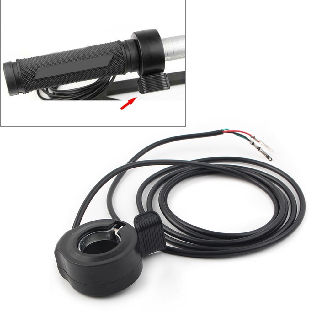 ZS Motorcycle 22mm 7/8" Thumb Throttle Speed Control Assembly for E ...
