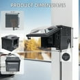 50 Amp RV Outlet Box with Breaker, Weatherproof NEMA 14-50R Power Box ...