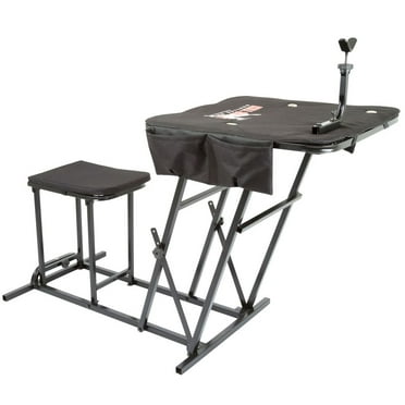 Caldwell Stable Table Shooting Bench with Adjustable Platform for Gun ...