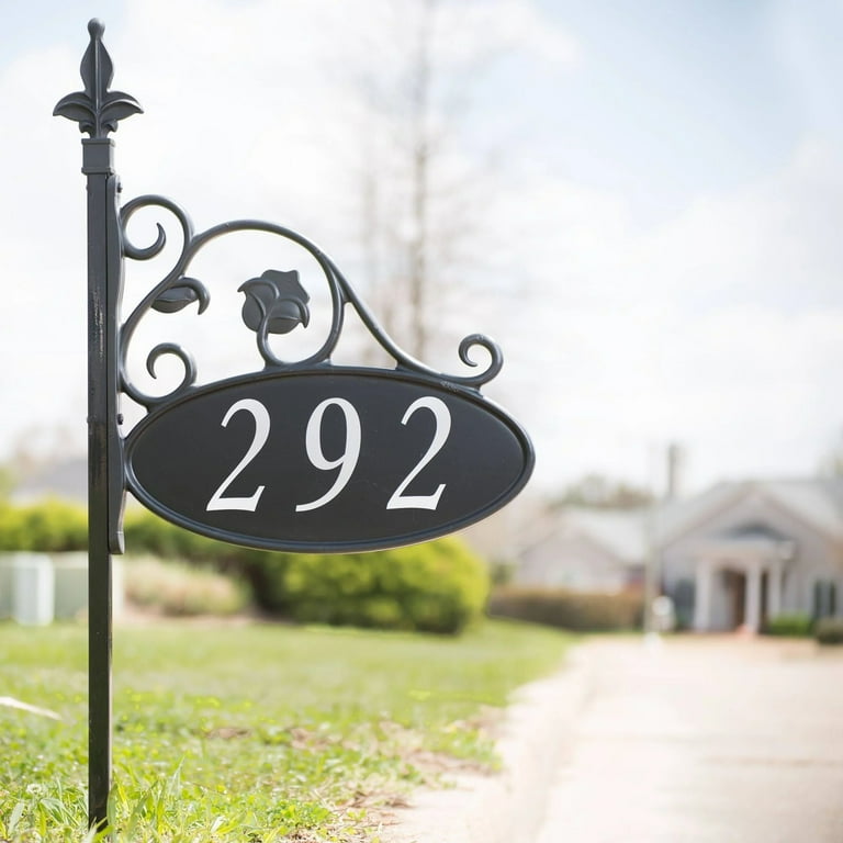 Reflective Address Signs For Yard