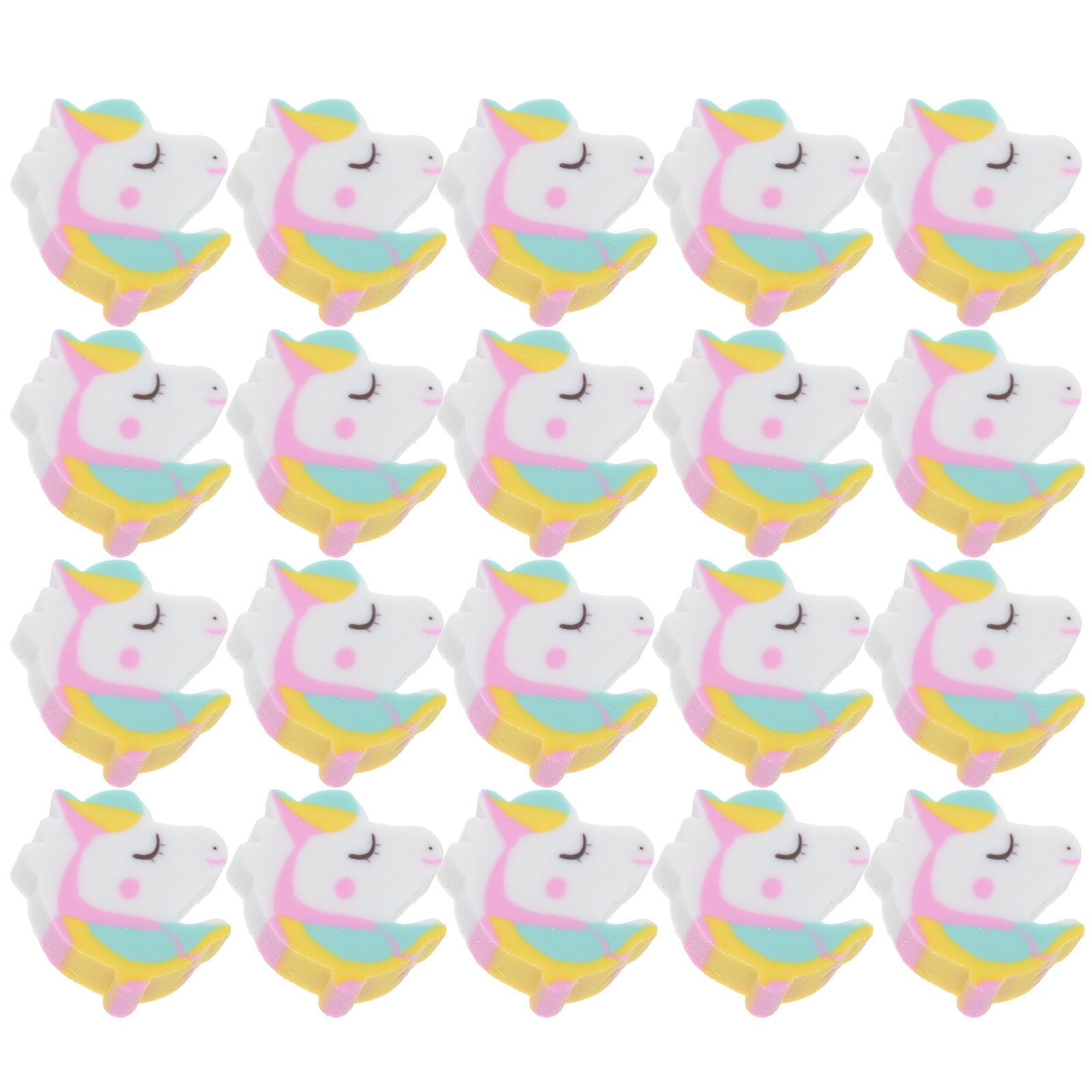 Click here for Ifanlandor 50pcs Multi Color Horse Erasers Fun Tpr... prices