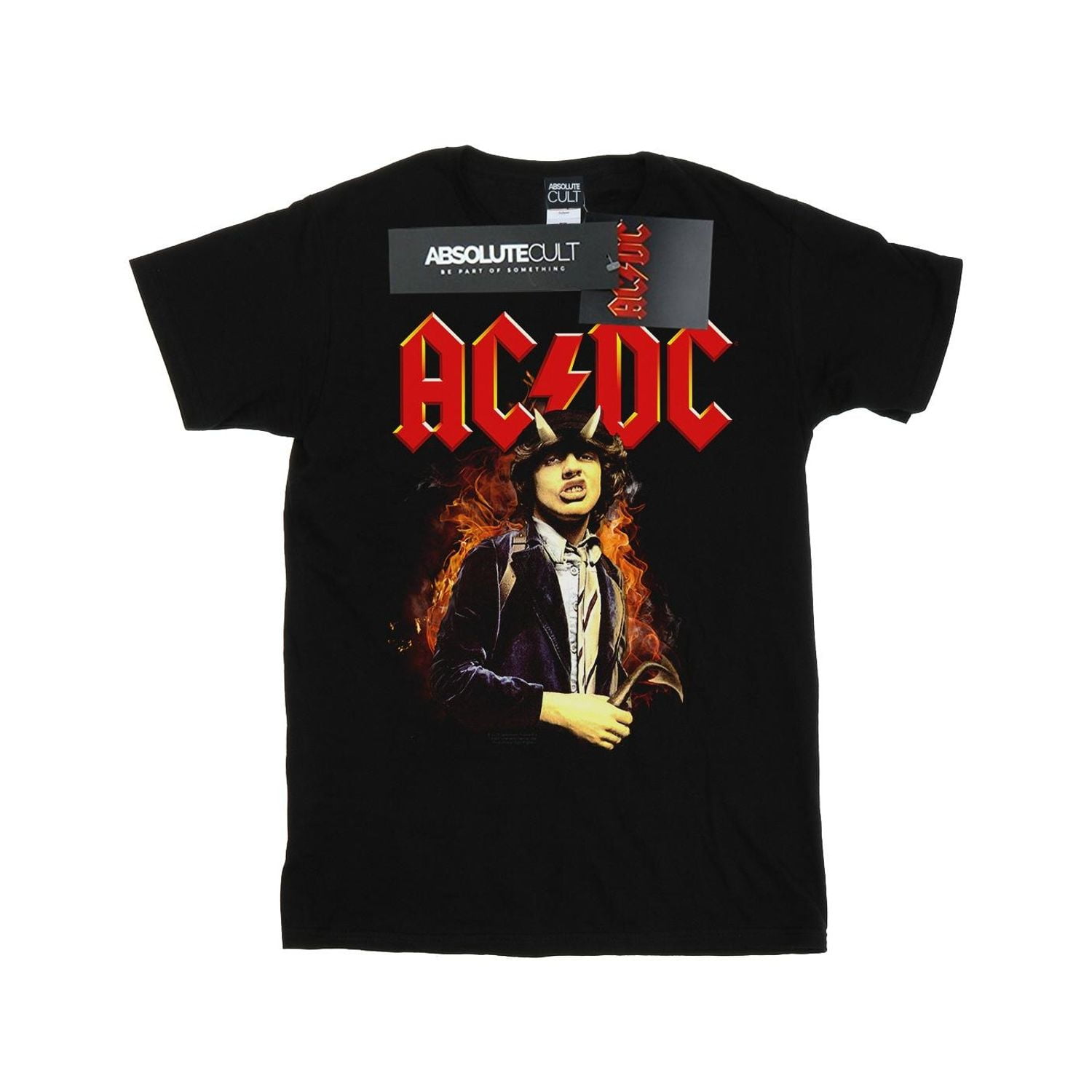 Click here for Acdc Ac/Dc Boys Angus Highway To Hell T-Shirt 7-8... prices