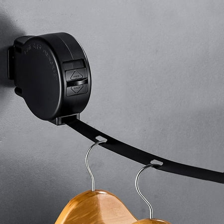 TOOAD 13.8 Ft Retractable Clothesline Indoors, Retractable Clothes Line ...