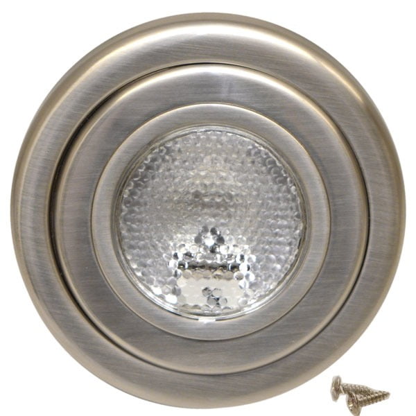 ITC Marine Boat Cabin Light 81927-NI | 12V Nickel Plated - Walmart.com