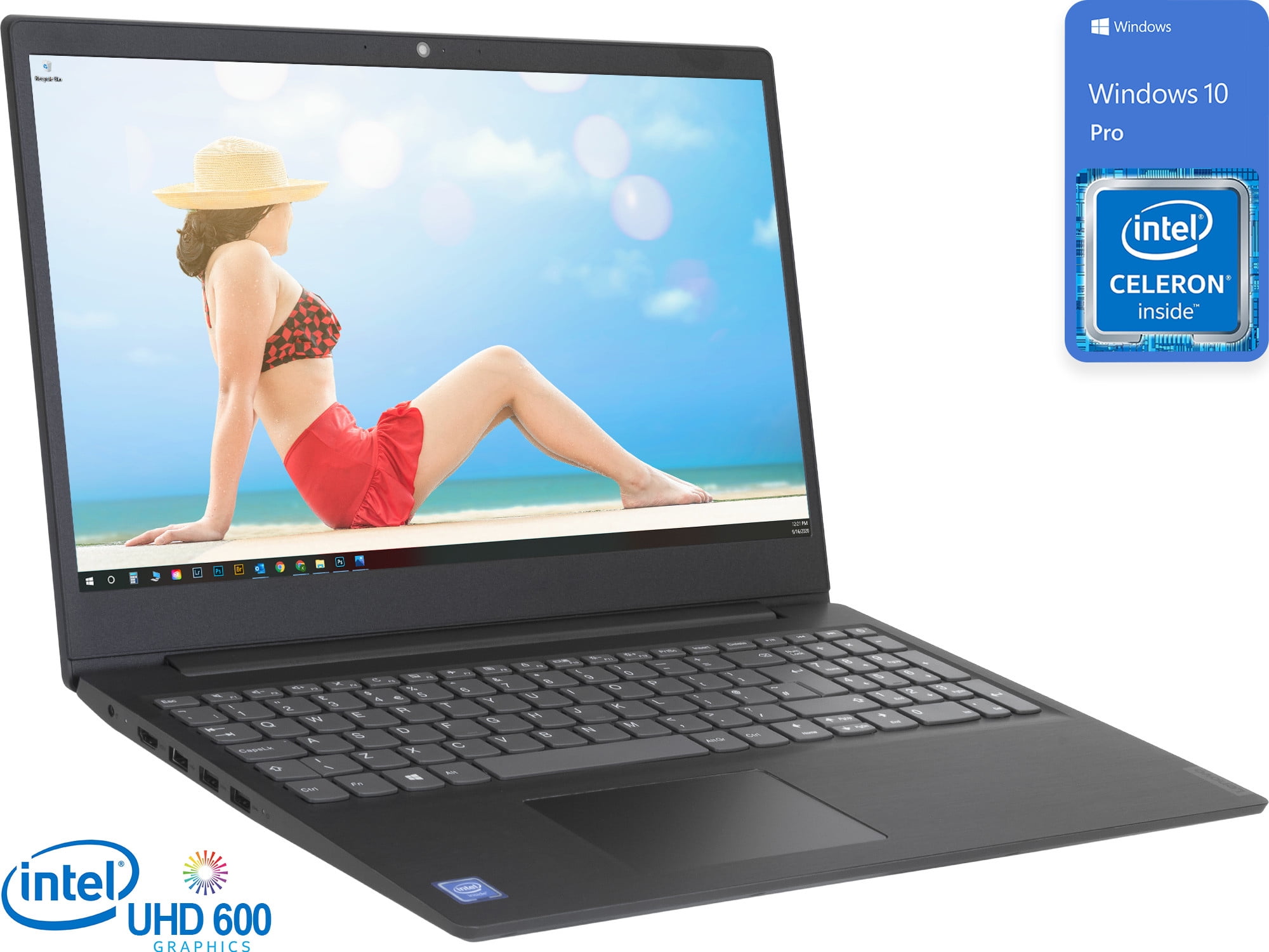 Lenovo IdeaPad S145 Notebook, 15.6" HD Display, Intel Celeron N4000 ...