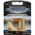Shoreline Marine 2 Piece Stainless Steel Coupler Lock, Screw Type ...