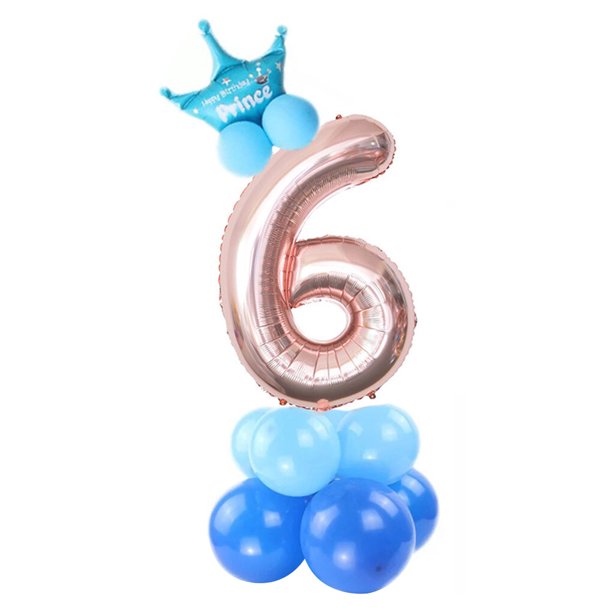 Party Balloon 32-inch Aluminum Foil number balloon Number Shape Balloon ...