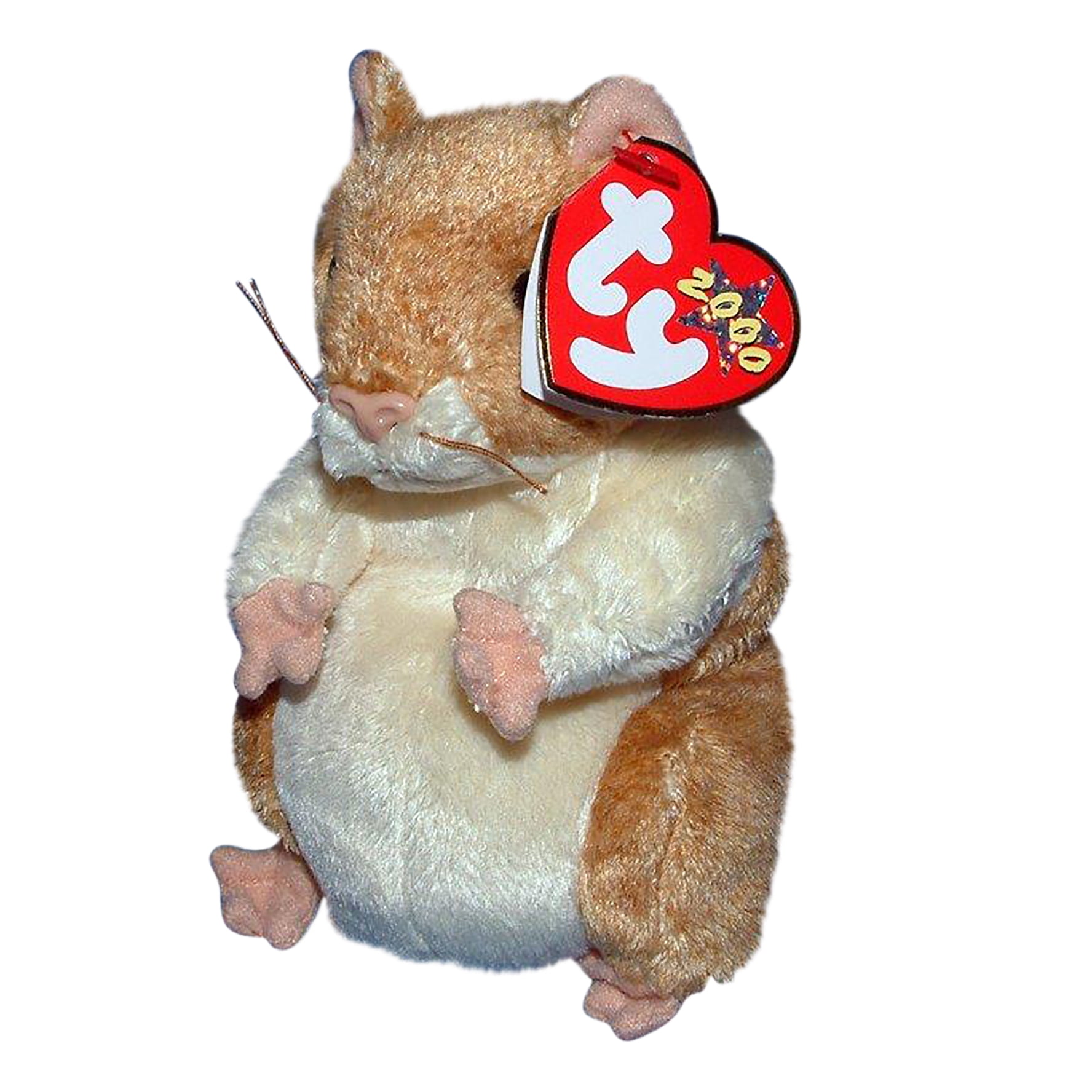 Ty Beanie Baby: Pellet the Hamster | Stuffed Animal | MWMT - Walmart.com