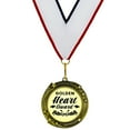 Golden Heart Award Stars Design Medal | Celebration and Appreciation ...