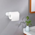 athroom Toilet Paper Holder Self-Adhesive Roll Holder Wall Mount ...