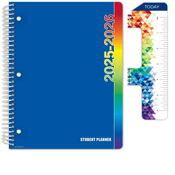Global Datebooks Dated Academic Planner 2025-2026 8.5" x 11", Weekly ...