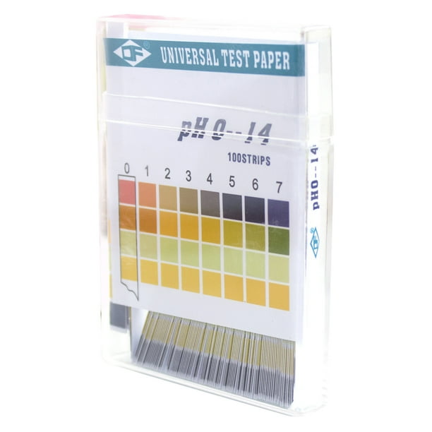 PH Test Paper,100 Sheets PH Test Acid Alkali Test Paper PH Testing ...