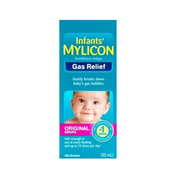 Mylicon Infant Drops Anti-Gas Relief Original Formula, 1.2 Oz 120 Doses ...