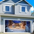 18x7ft Nativity Barn Garage Party Cover for Church Sanctuary Decor ...