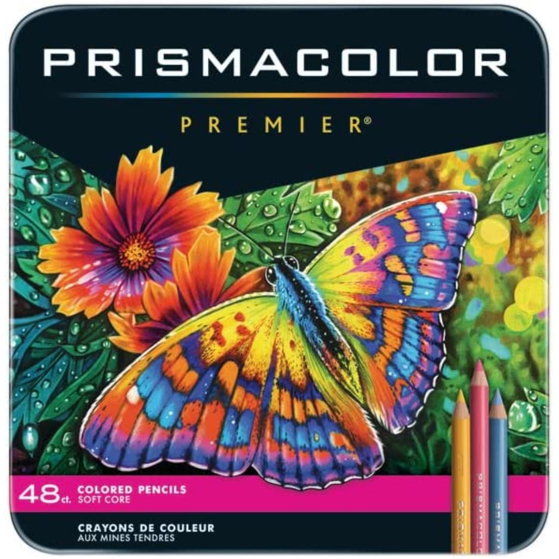 Colores Prismacolor Premier 48 Colores Estuche Metálico Prismacolor ...