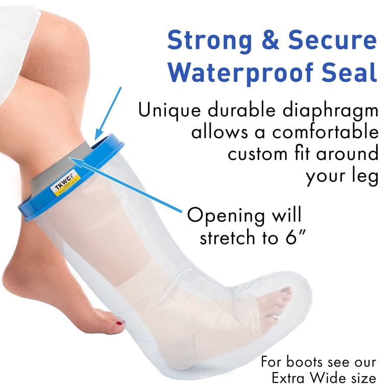 Waterproof Cast Cover Walmart Amazon.com: TKWC INC Water Proof Leg