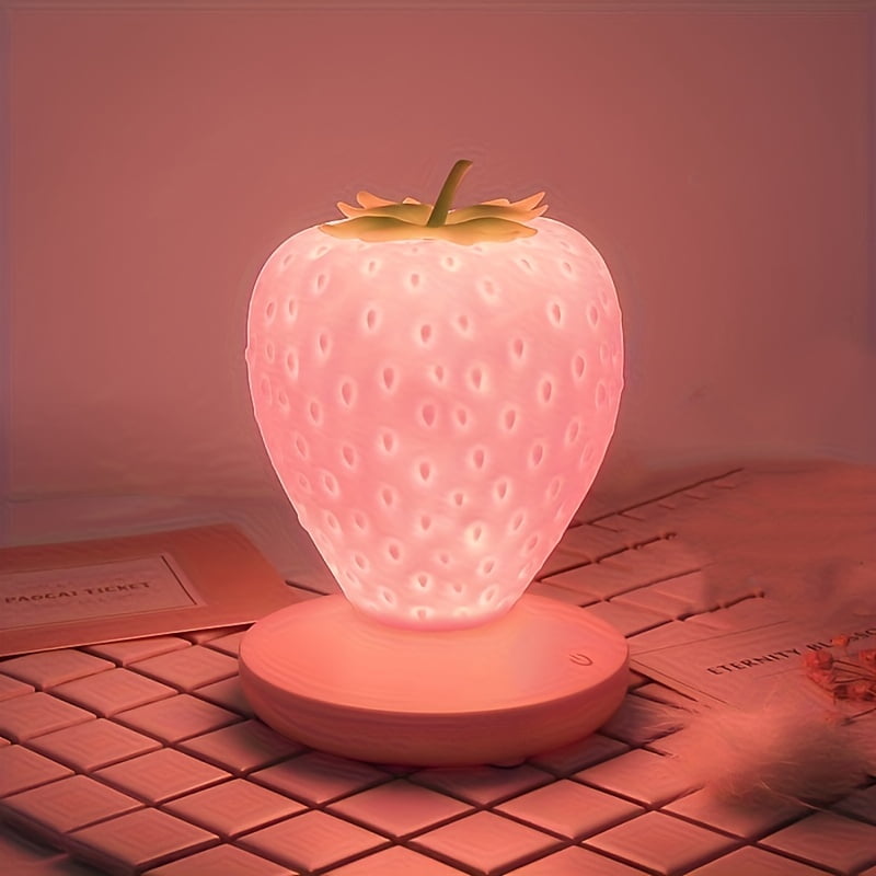 Click here for Unbranded Usb Rechargeable Strawberry Lamp  Bedsid... prices