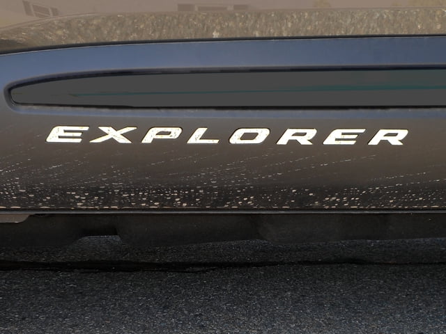 Stainless Steel Graphic Emblem 16Pc Fits 2020 Ford Explorer SGR60330 ...