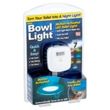 As Seen on TV Bowl Light Motion-Activated LED Toilet Light, 1 Each ...