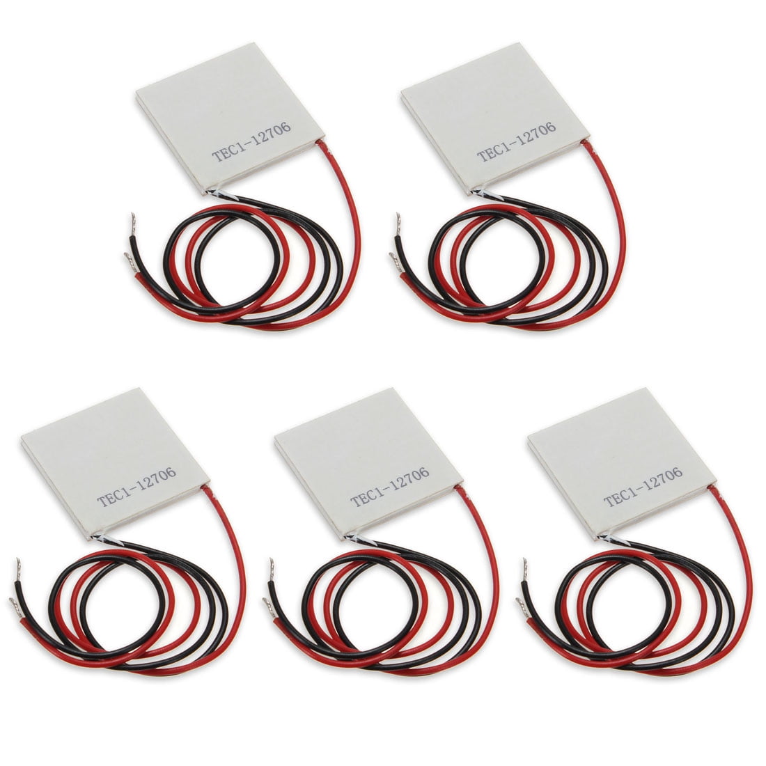 5Pcs TEC1-12706 12V 60W 72W Thermoelectric Cooler Cooling Peltier Plate ...