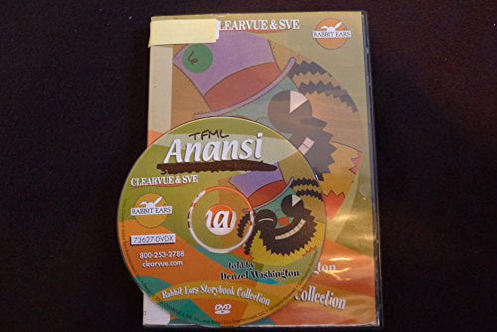 Anansi, Told by Denzel Washington, Rabbit Ears Storybook Collection ...