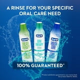 Oral-B Dry Mouth Oral Rinse Mouthwash, Moisturizing Mint, 16 fl oz ...