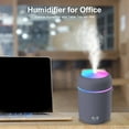 AWLYLNLL Colorful Cool Mini Humidifier, USB Personal Desktop Humidifier ...