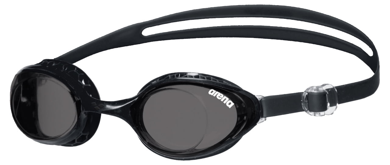 Arena Air Soft Swimming Goggle, Smoked-Black, One Size - Walmart.com
