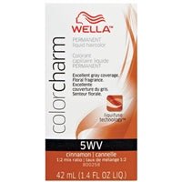 Wella COLOR CHARM, HAIR COLOR Liquid Haircolor 7w Caramel, 1.4 Oz ...