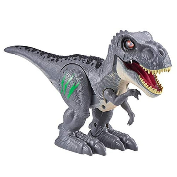 ZURU ROBO ALIVE Attacking T Rex Battery Powered Robotic Toy Grey ...