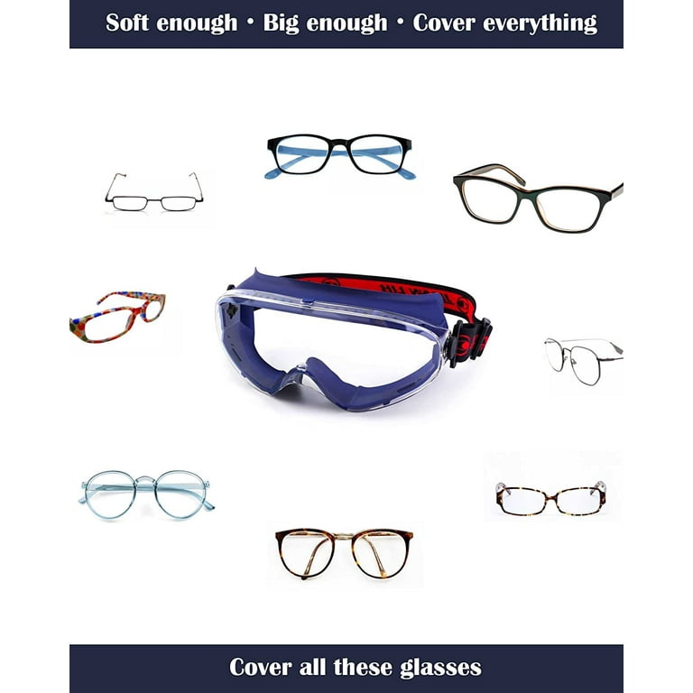 Safety Goggles,Anti-Fog Safety Goggles Over