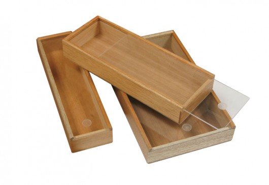 2 Cigar Promotional Ceder Lined Wooden Structure Box with Clear Slide ...